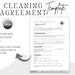 Editable Cleaning Business Agreement Forms, Cleaning Service Forms ...