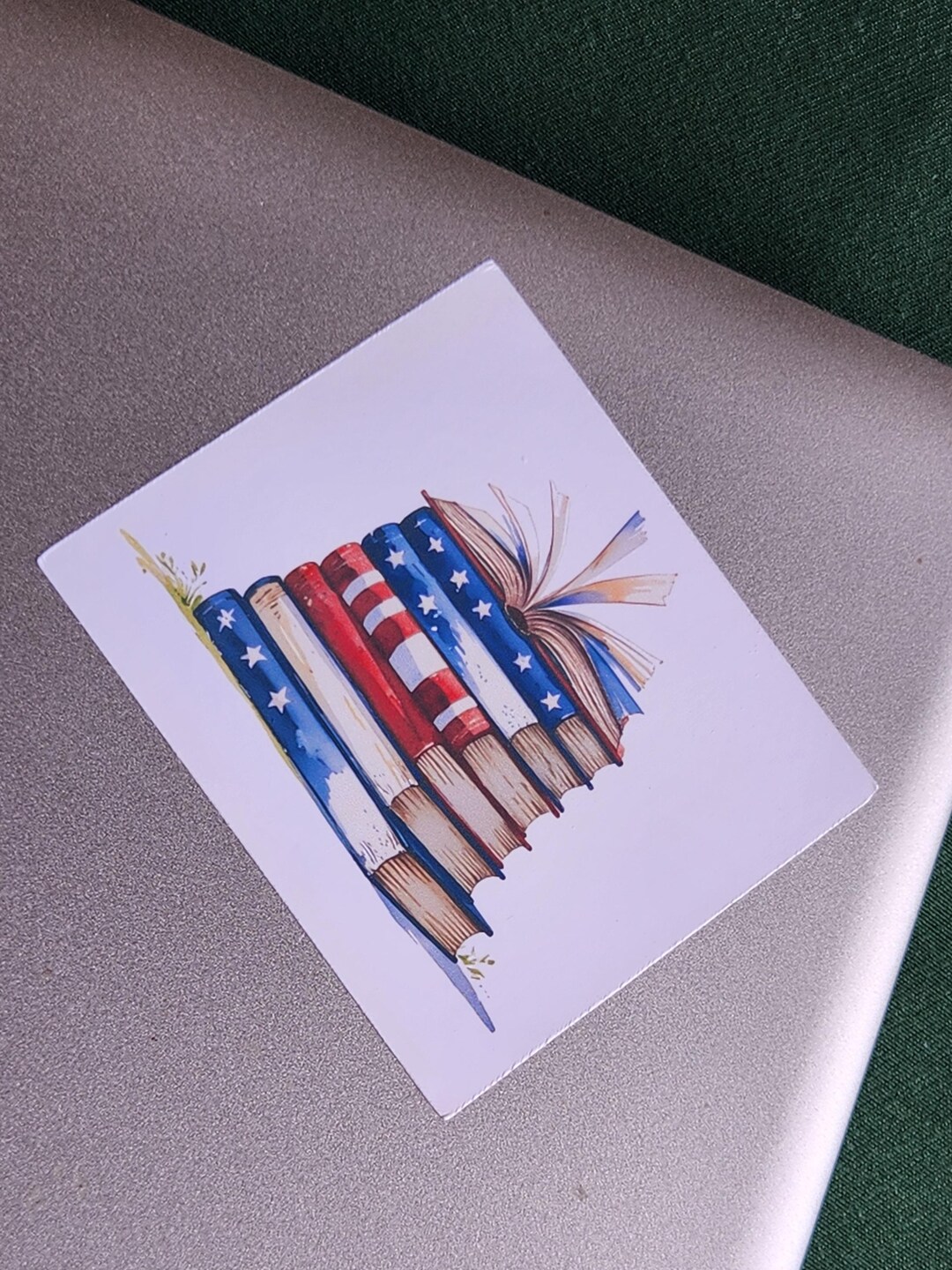 Set of 2 Reading Themed Stickers | Book Sticker | Waterproof Sticker ...