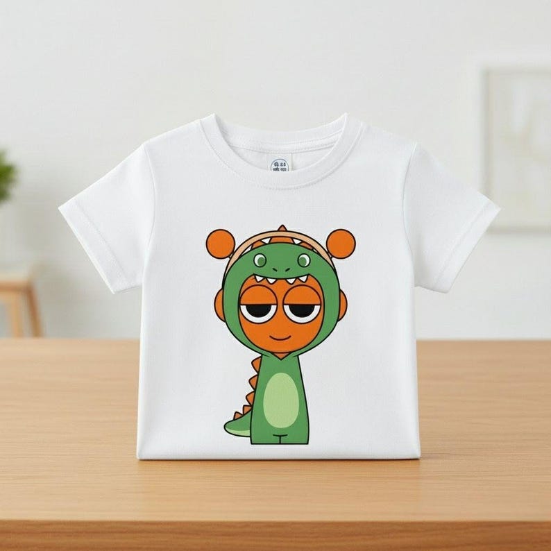 Sprunki Oren Dinosaur Costume Kids Digital Download PNG 300 DPI 4500 Px ...