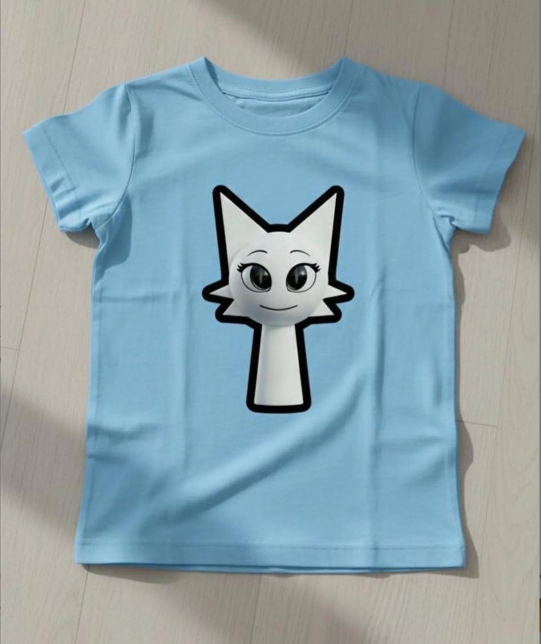 Sprunki Wenda Cat Kids Digital Art | Cute Incredibox Sprunki Character ...