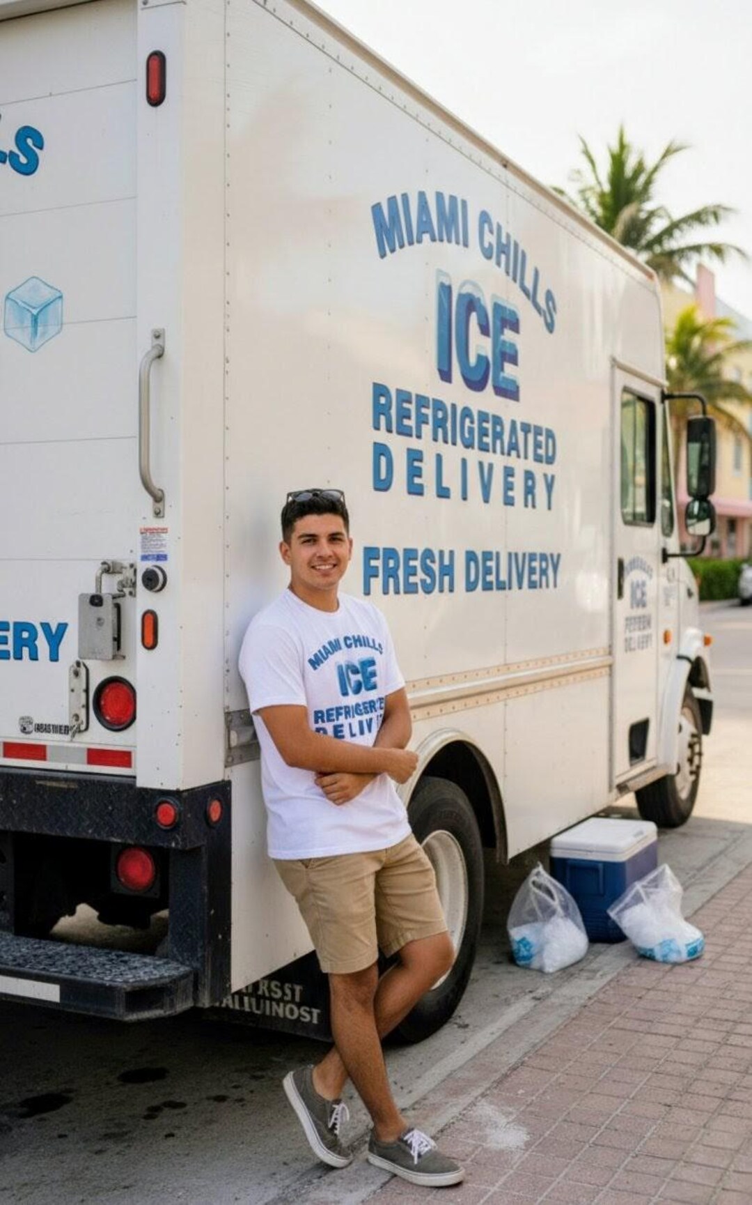 Miami Chills Ice Delivery PNG | Dexter Inspired Tee Design (digital ...