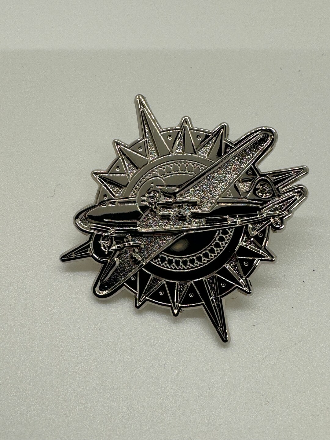 IJ Adventurer's Outpost Pin - Plane Enamel Pin - Adventureland - Etsy