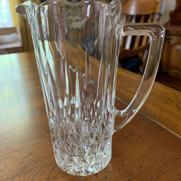 Crystal Pitcher - Etsy