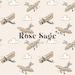 Vintage Checkered Airplane Seamless Pattern, Neutral Beige Airplane ...