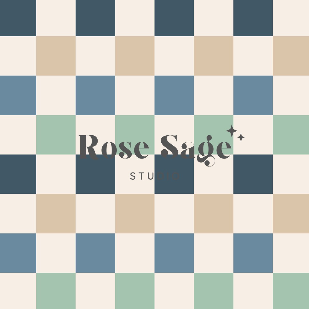 Boho Checkered Seamless Digital Pattern Checkerboard Seamless - Etsy
