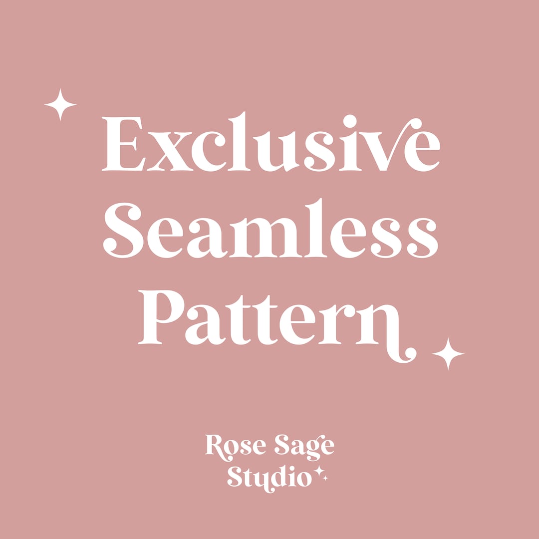 Custom Exclusive Seamless Pattern - Etsy