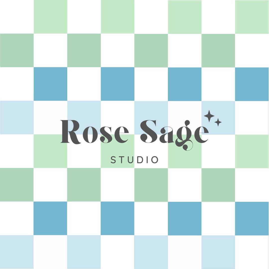 Pastel Checkered Seamless Digital Pattern, Checkered Seamless Digital ...