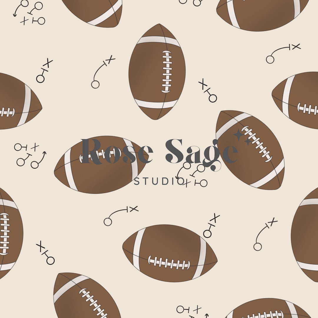 Football Seamless Pattern, Sports Seamless Pattern File, Boy Seamless ...
