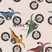 Dirt Bike Seamless Digital Pattern, Motor Bike Seamless Pattern File ...