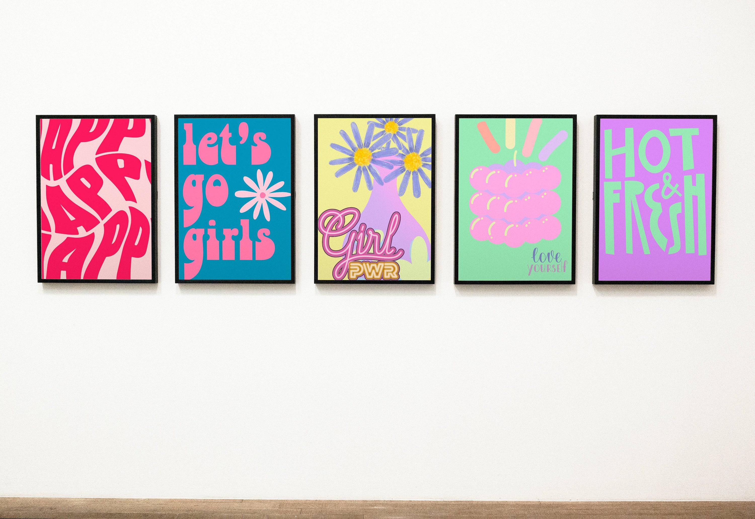 100 Trendy Y2K Prints, A4 Wall Gallery Designs, Digital Download, That ...