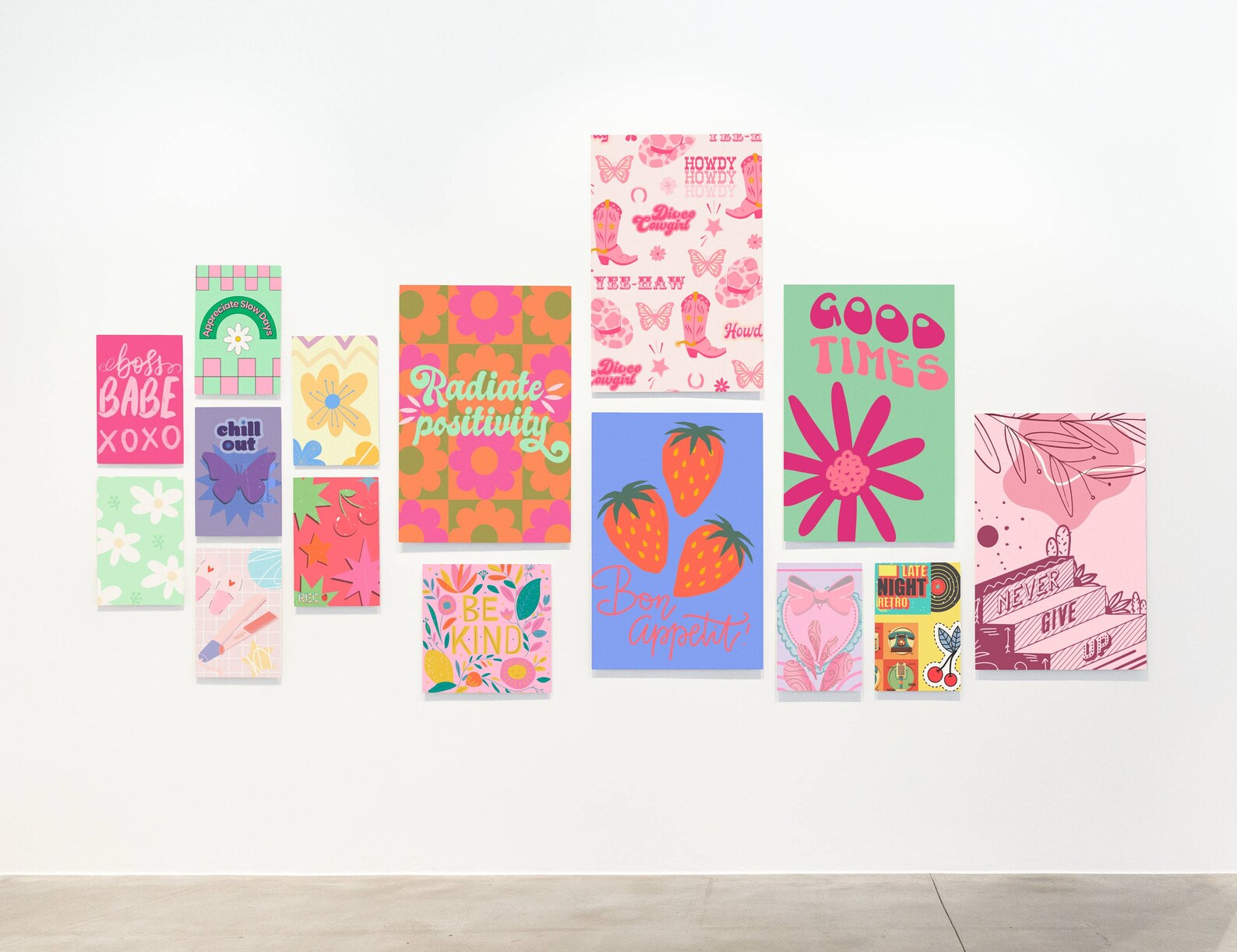 100 Trendy Y2K Prints, A4 Wall Gallery Designs, Digital Download, That ...