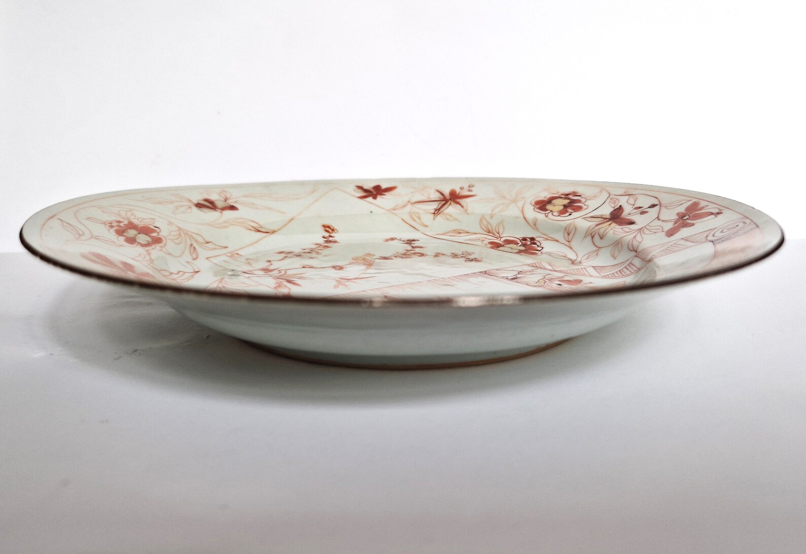 Chinese Porcelain Plate, Kangxi / Yongzheng Blood & Milk Decoration ...