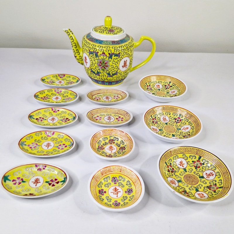 Chinese Dinnerware Set - Etsy