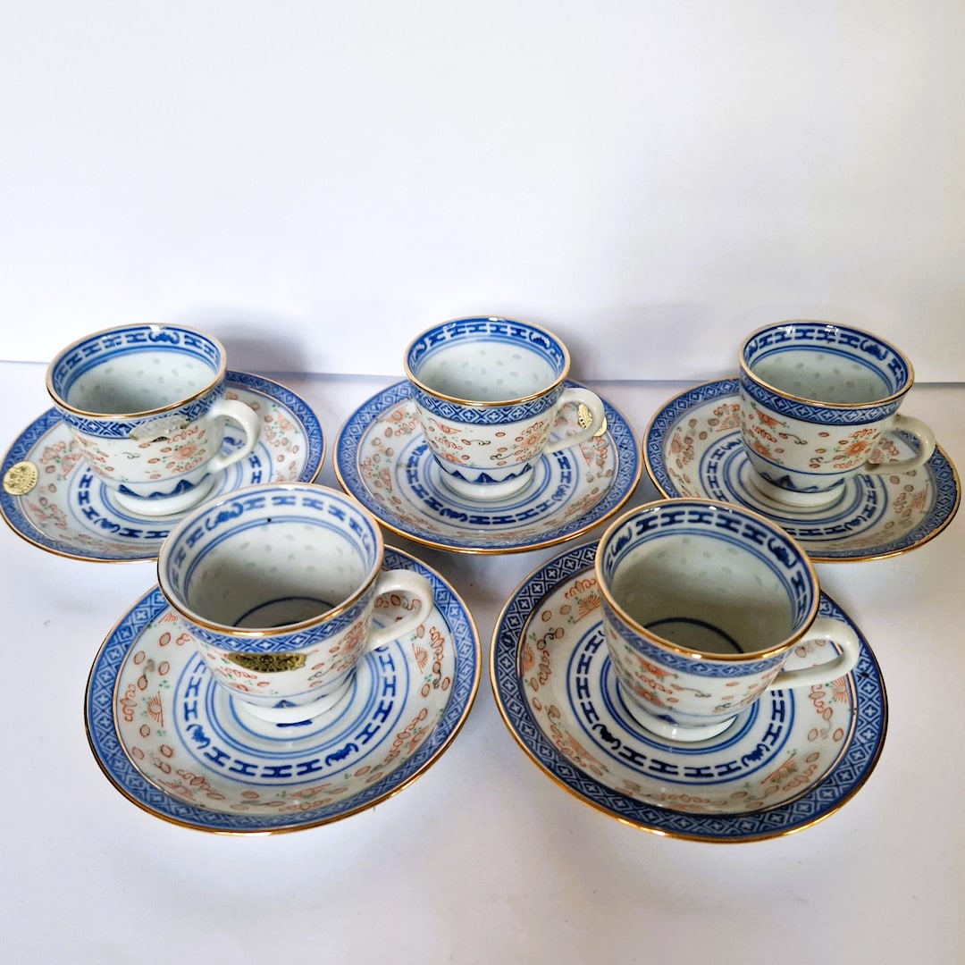 Chinese Rice Grain Tea Coffee Set, Rice Eyes Tienshan Chrysanthemum ...