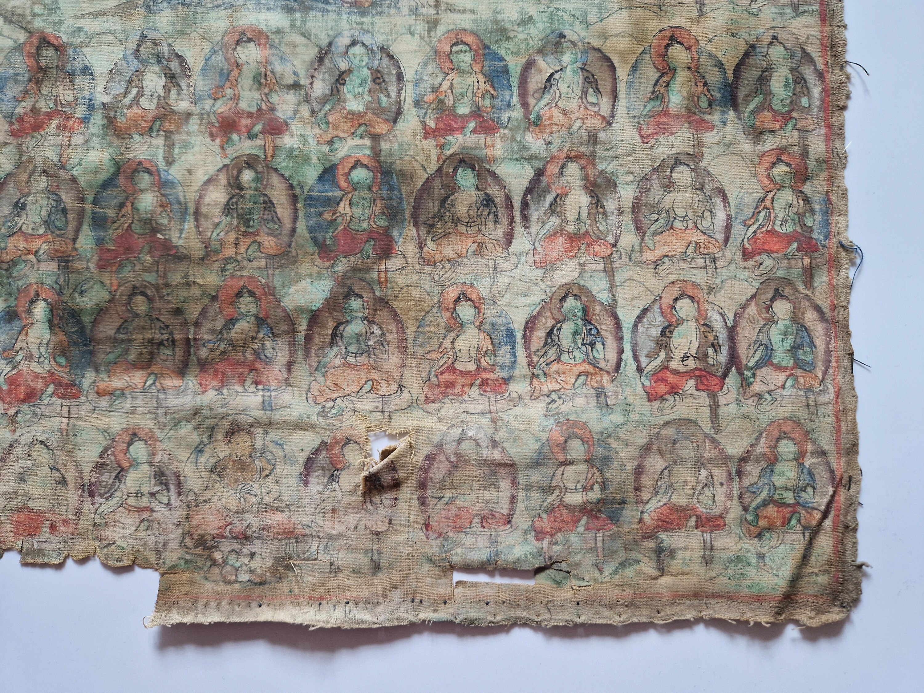 Original Old Tara Thangka, Handmade Painting on Canvas, Antique ...