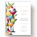 Editable Colourful Cocktail Hour Invitation for Cocktail Parties ...