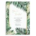Editable Palm Tree Themed Invitation for Cocktail Parties, Birthdays ...