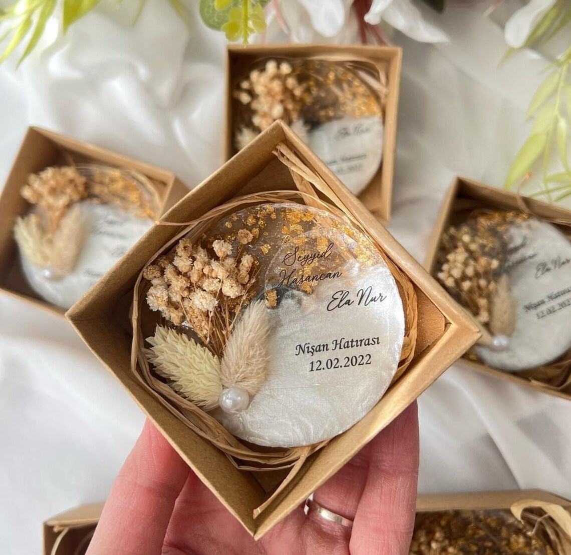 Resin Magnet Wedding Favors, Wedding Favors for Guests in Bulk, Epoxy ...