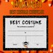 Printable Halloween Certificate Award, Winner of Games, Classroom ...
