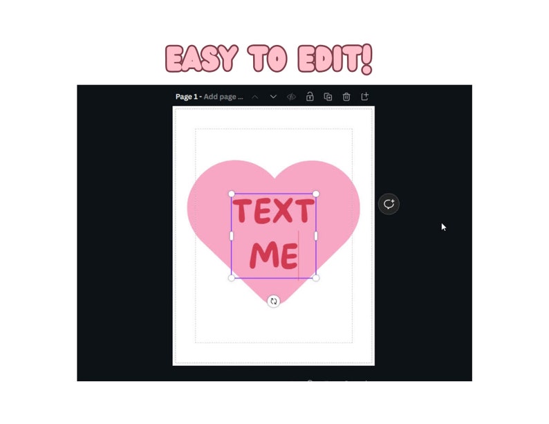 Editable Valentine's Day Conversation Hearts Photo Booth Props, Photo ...