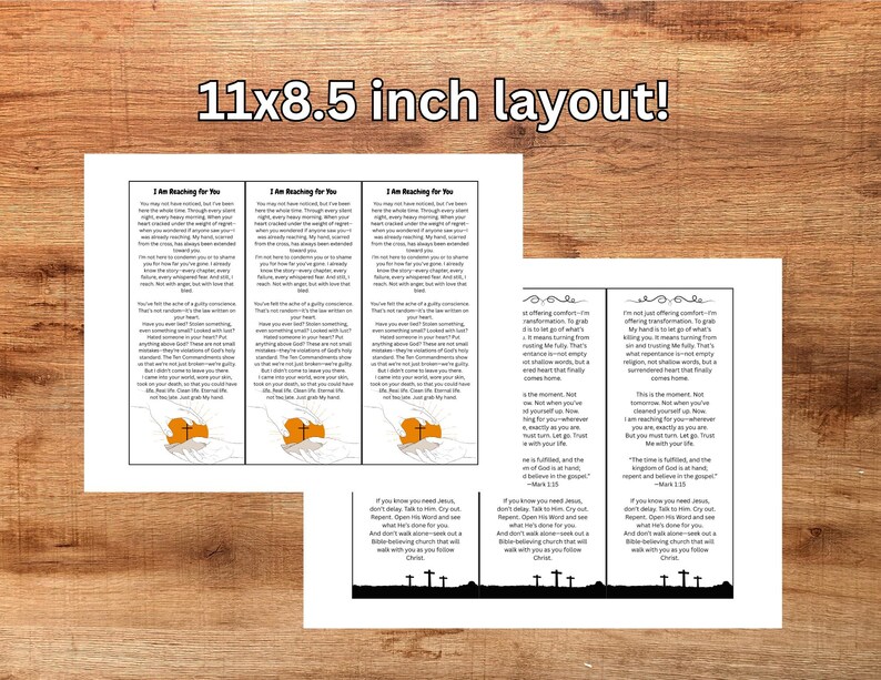 Christian Printable Gospel Tracts, Christian Halloween Hand Out Cards ...