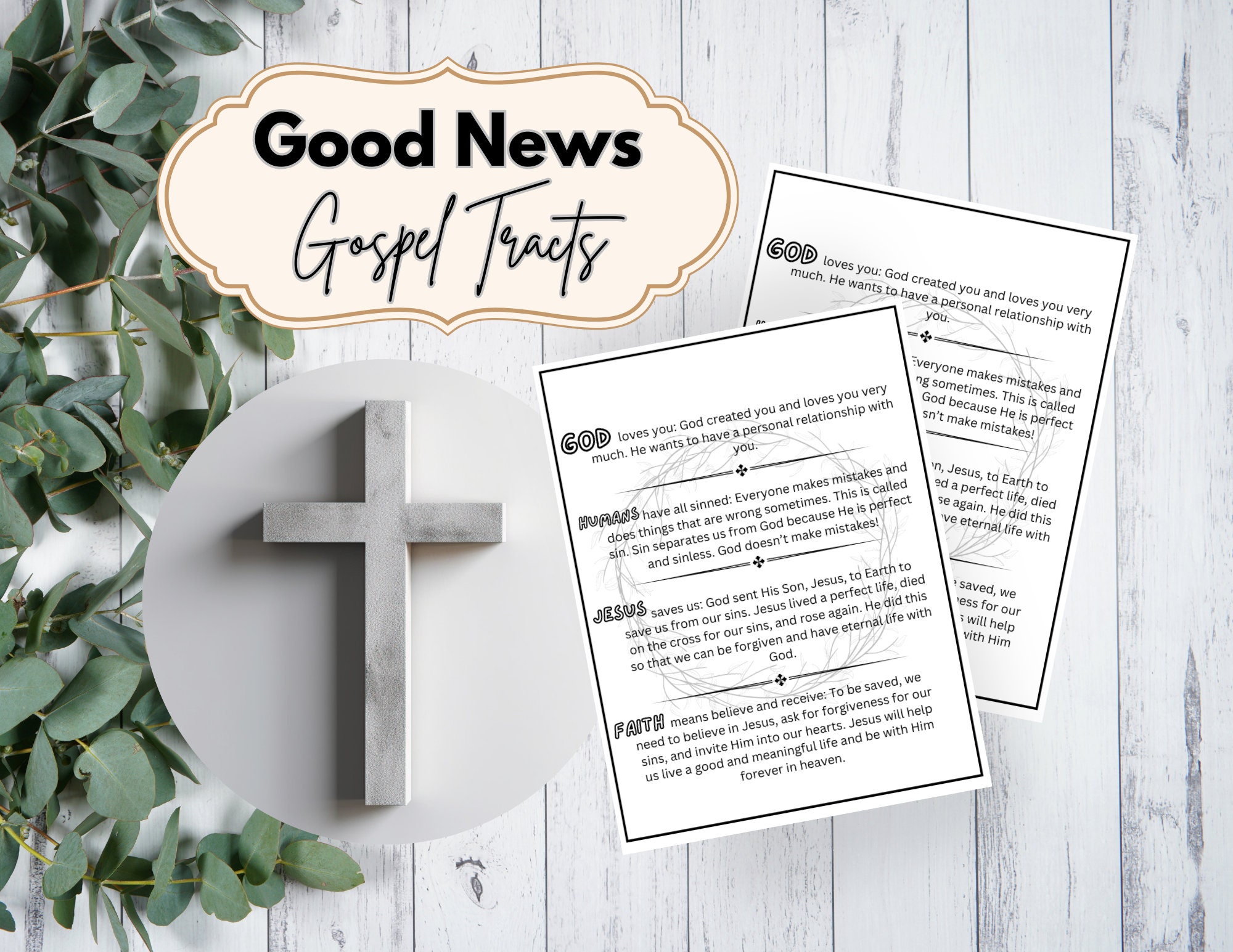 Christian Gospel Tracts Halloween Jesus Trick or Treat Hand Out Cards ...