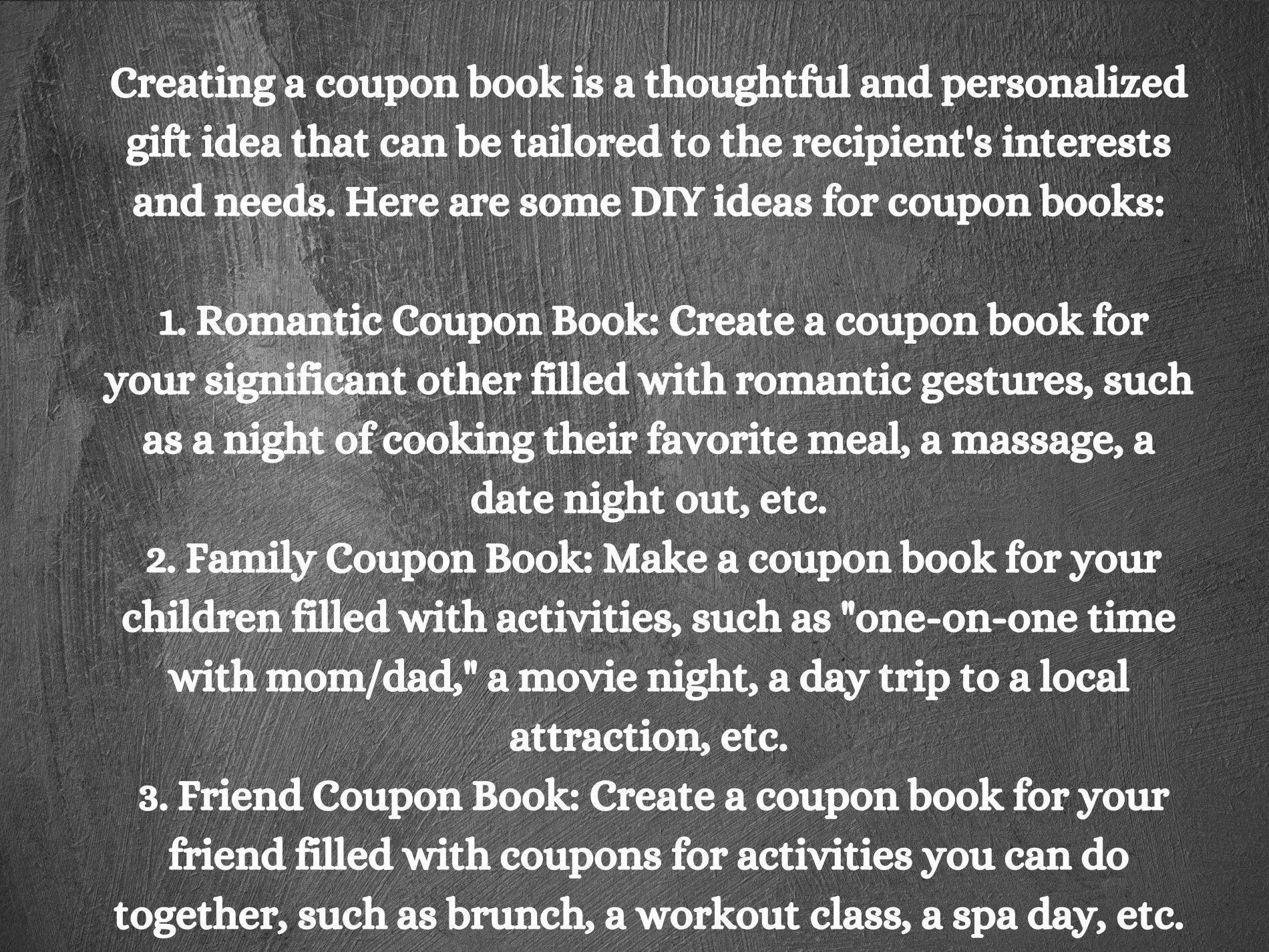 Printable Coupon Book Customize DIY Cursive and Regular Blank Coupon ...