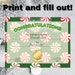 Christmas Certificate, Printable Holiday Certificate, Editable ...