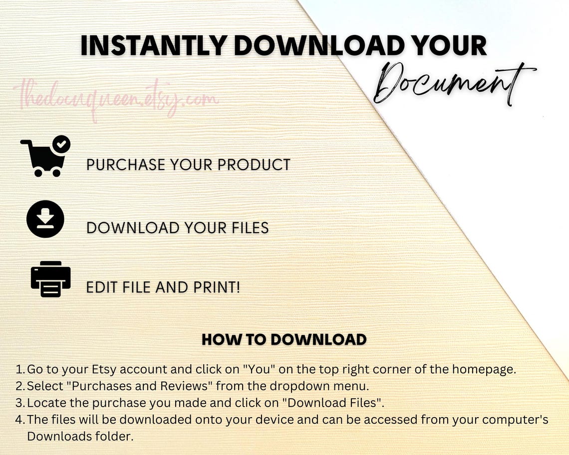 Letter of Recommendation - for Supervisors - Template 4 - Etsy