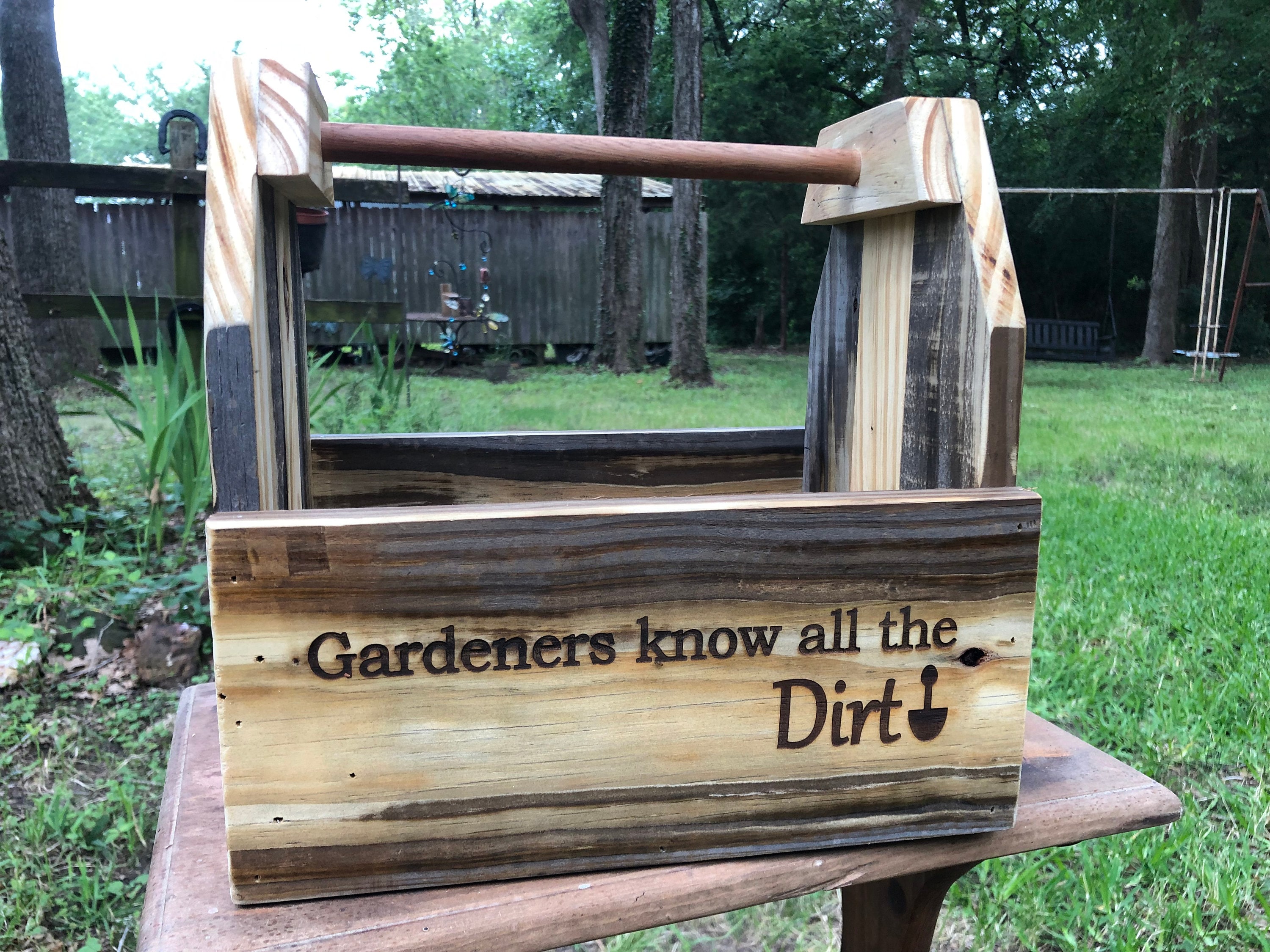 Garden Tool Box - Etsy