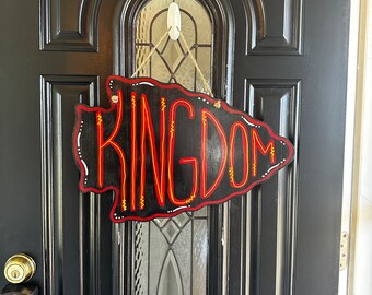 Kansas City Chiefs Replica Mahomes Door Hanger Porch Sign - Etsy