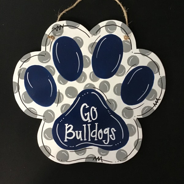 Dog Paw Door Hanger - Etsy