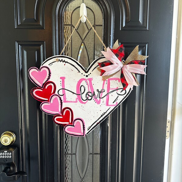 Heart Door Hanger - Etsy