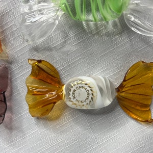 Handmade in Murano Italy Glass Candies, Original Stickers - Etsy