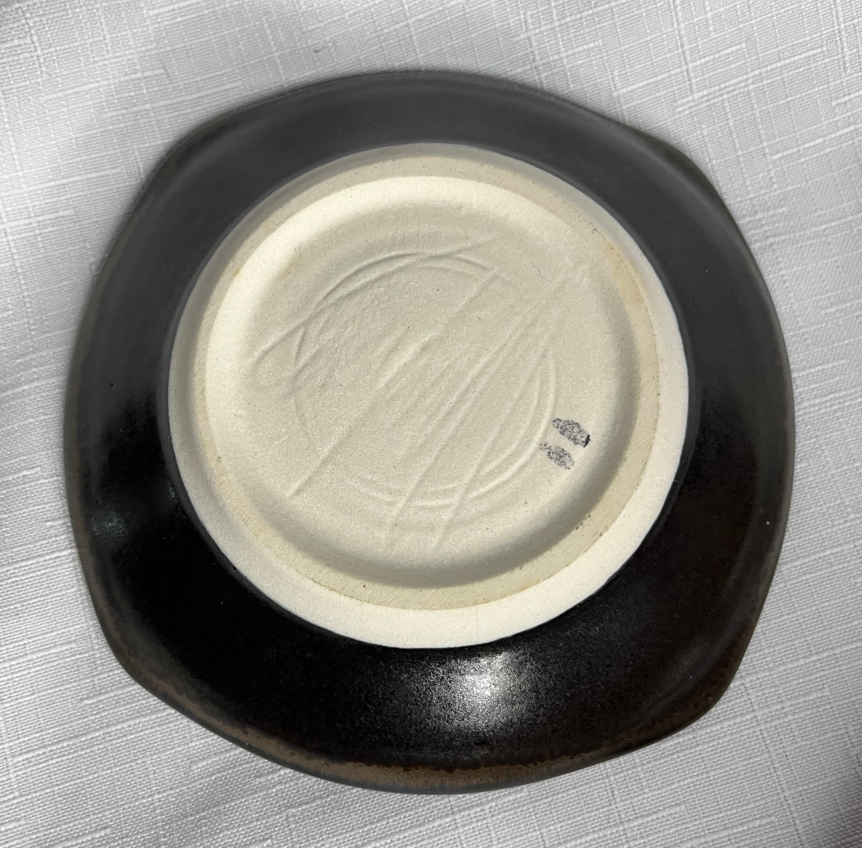 Bill Campbell Pottery Crystalline Glaze Trinket Dish, Possibly Ashtray ...