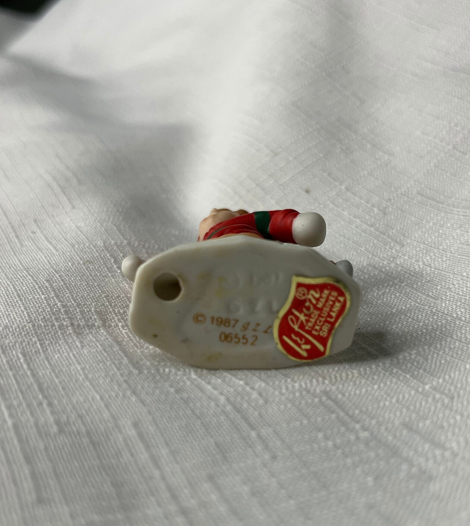 Lefton Colonial Village 1987 Ice Skating Boy - Etsy