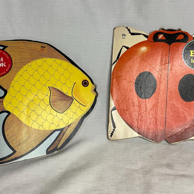 Golden Shape Books - Etsy