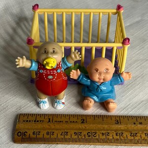 Vintage 1984 Cabbage Patch PVC Mini Figure and Crib, 1998 Mattel Cabbage Patch Mini Figure - Etsy