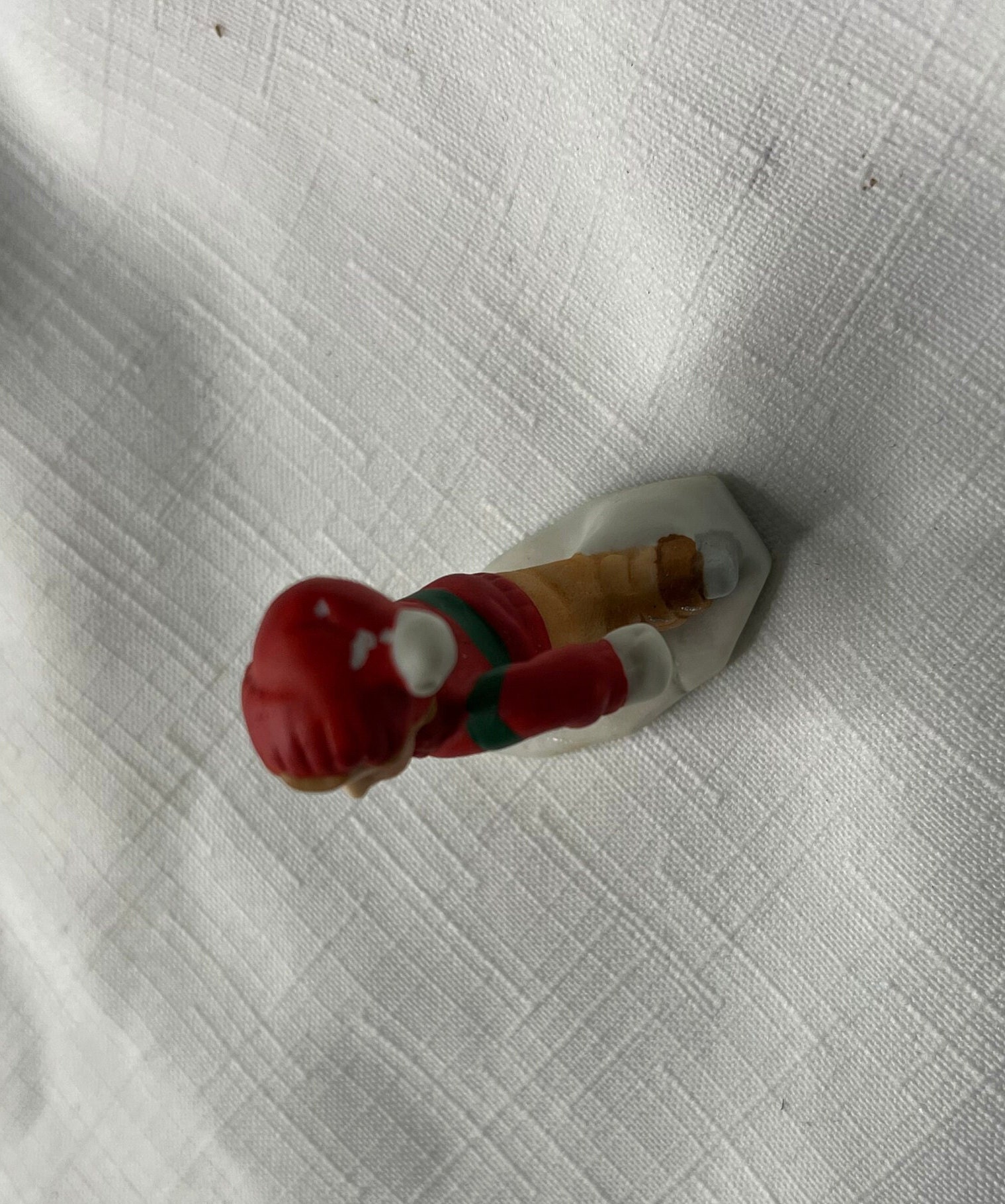 Lefton Colonial Village 1987 Ice Skating Boy - Etsy