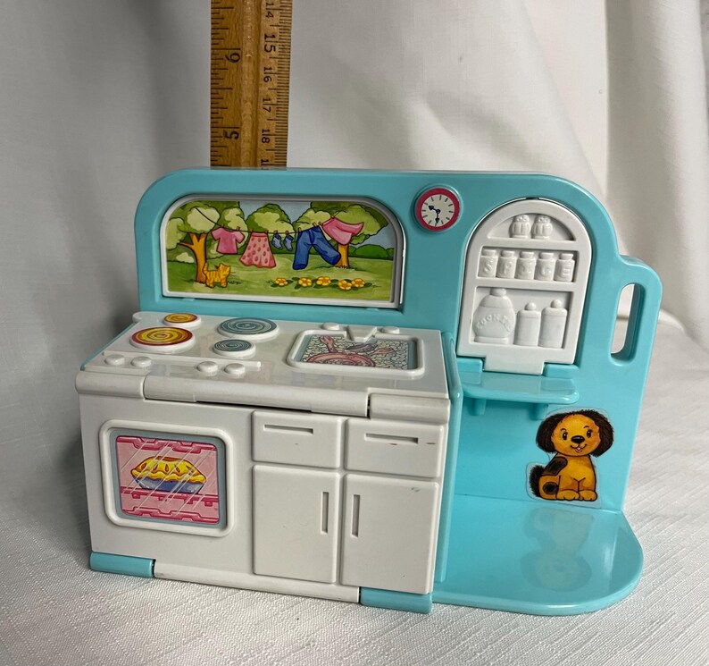 Vintage Playskool Flip N Fancy Kitchen and Laundry Playset, 1991 - Etsy