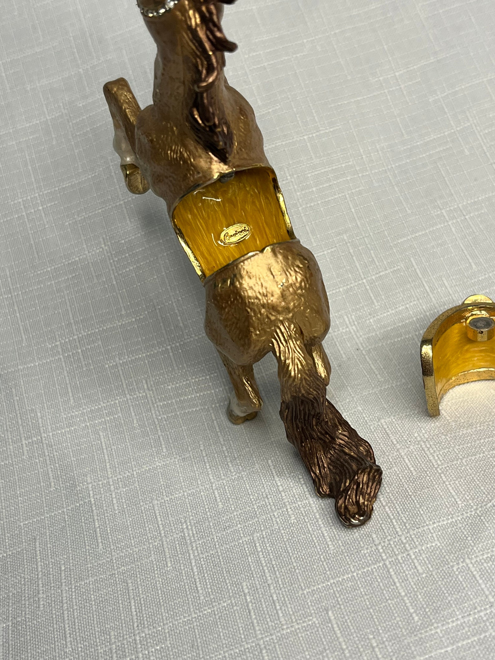 Rucinni Horse Trinket Box, Swarovski Crystals, Rearing Horse - Etsy