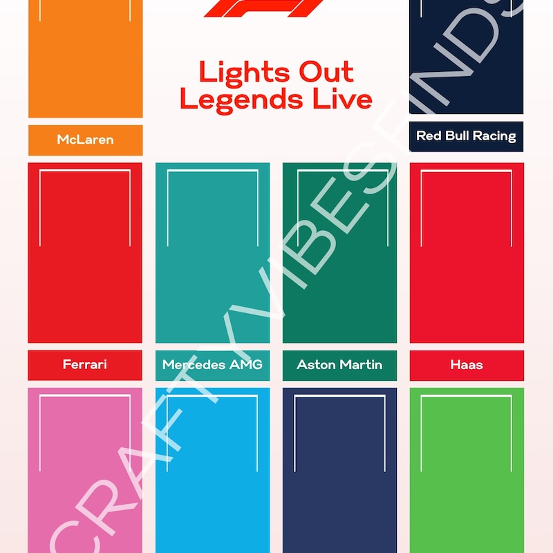 F1 Mini Legos Display - Etsy