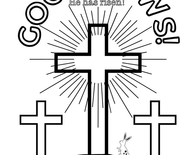 God Made Everything Christian Coloring Book - Etsy Canada