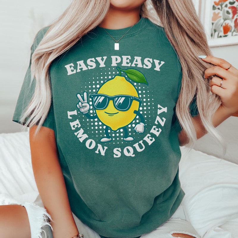 Lemon Shirt - Etsy