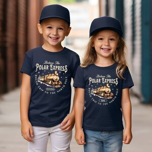 Custom Polar Express Shirt: Family Christmas Matching Apparel - Etsy