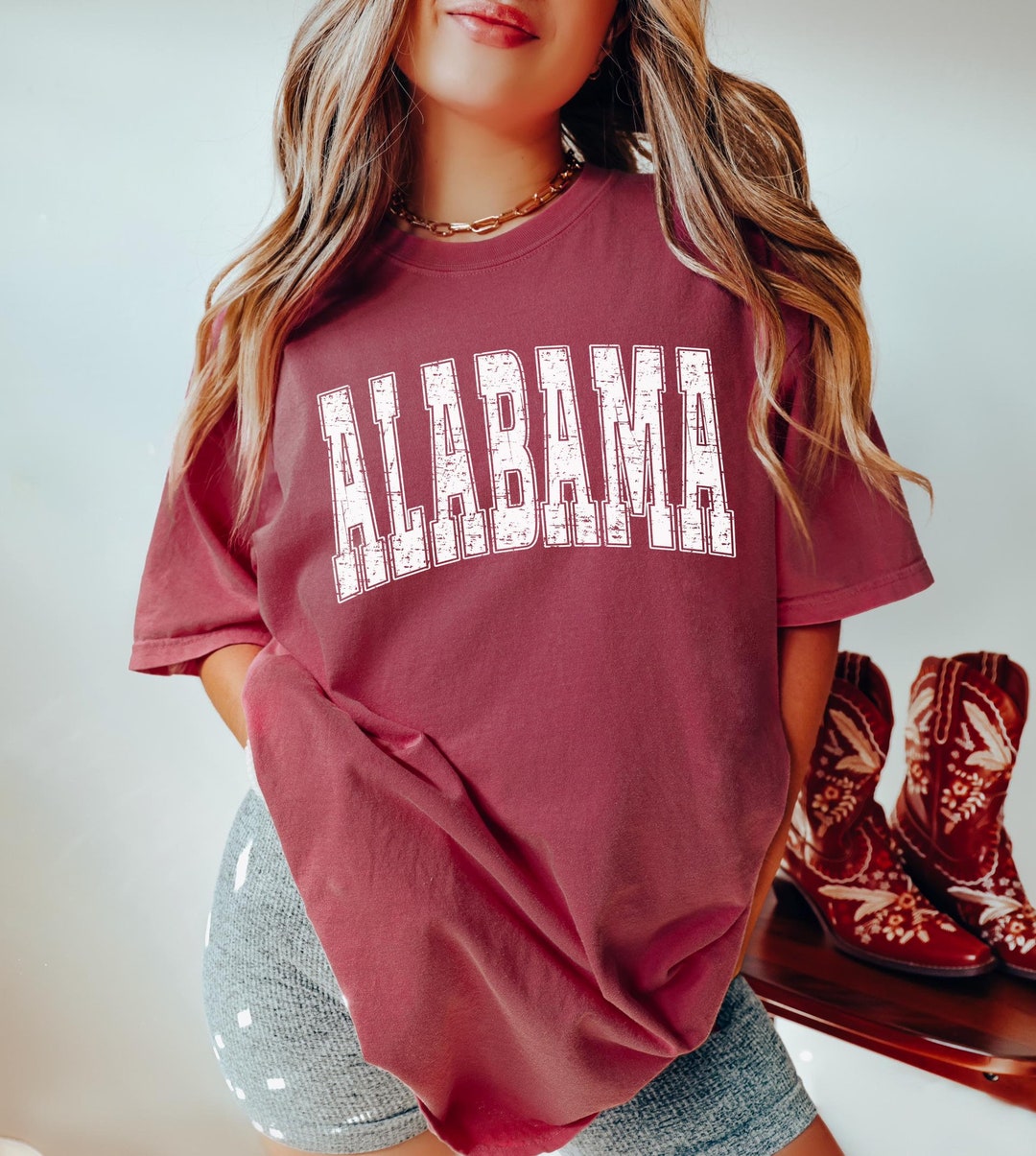 Comfort Colors® Alabama Shirt, Retro Bama Tee, Alabama Game Days Shirt ...