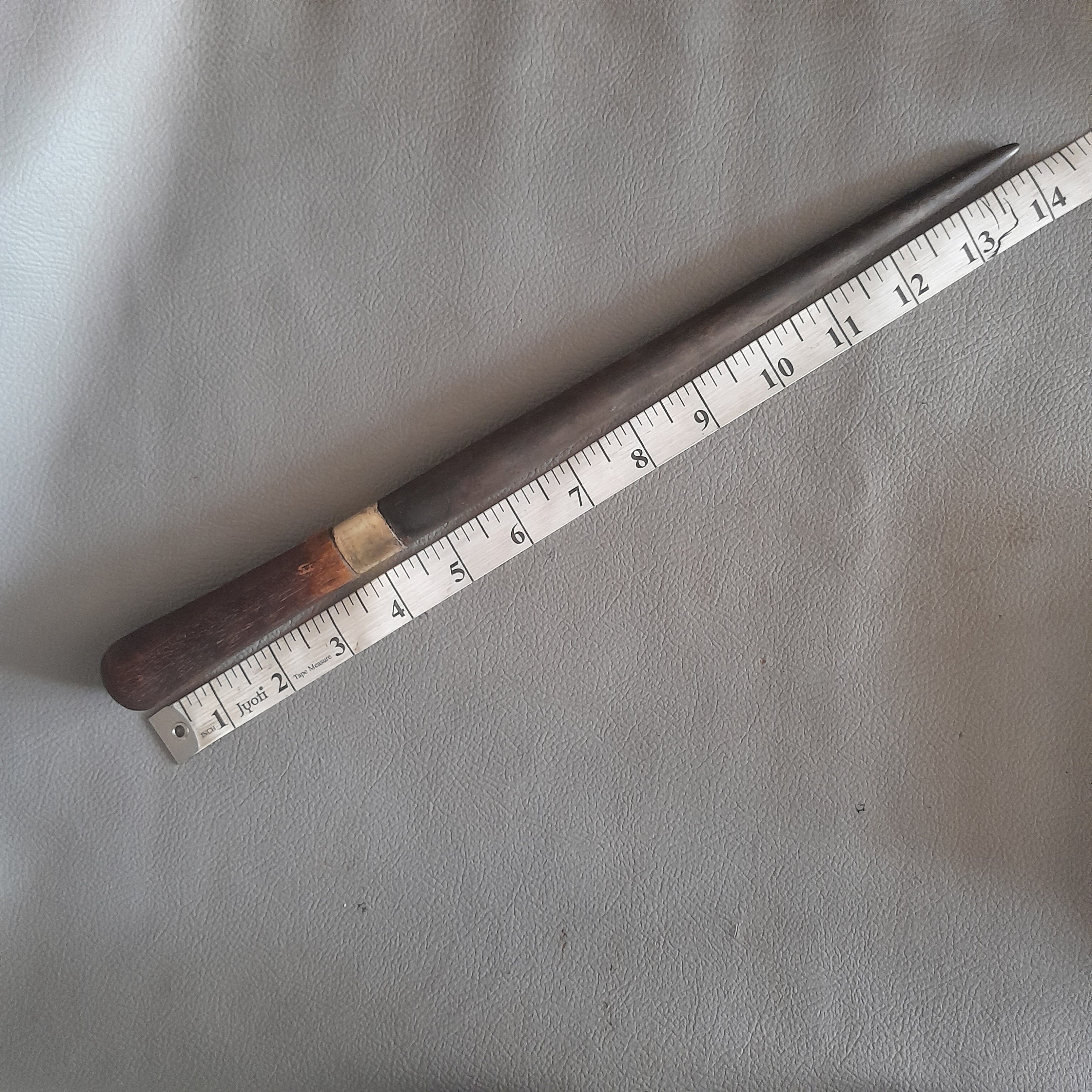 Vintage Iron Marlin Spike Rope Splicing Draw Bore Sailmaker Pricker ...