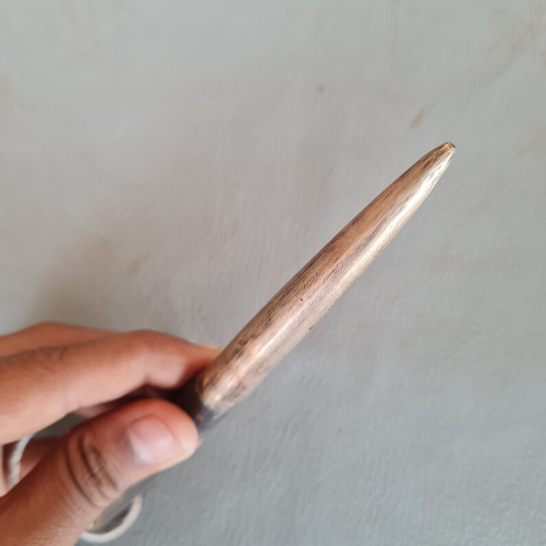 Vintage Brass Marlin Spike Rope Splicing Draw Bore Sailmaker Pricker ...