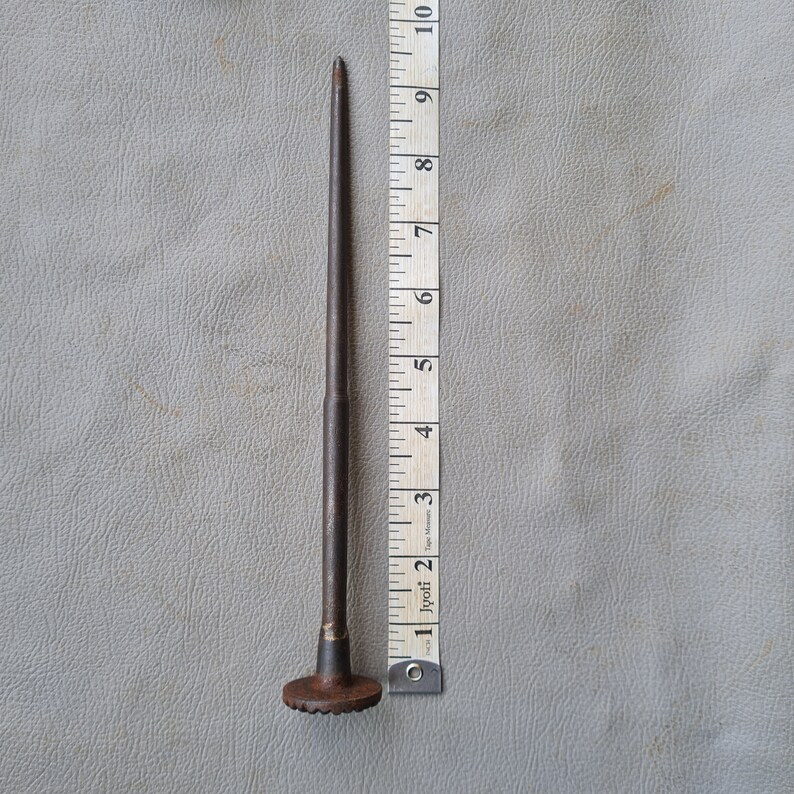 Vintage Iron Marlin Spike Hitch Nautical Marine Seamen Sailor Rope Tool ...