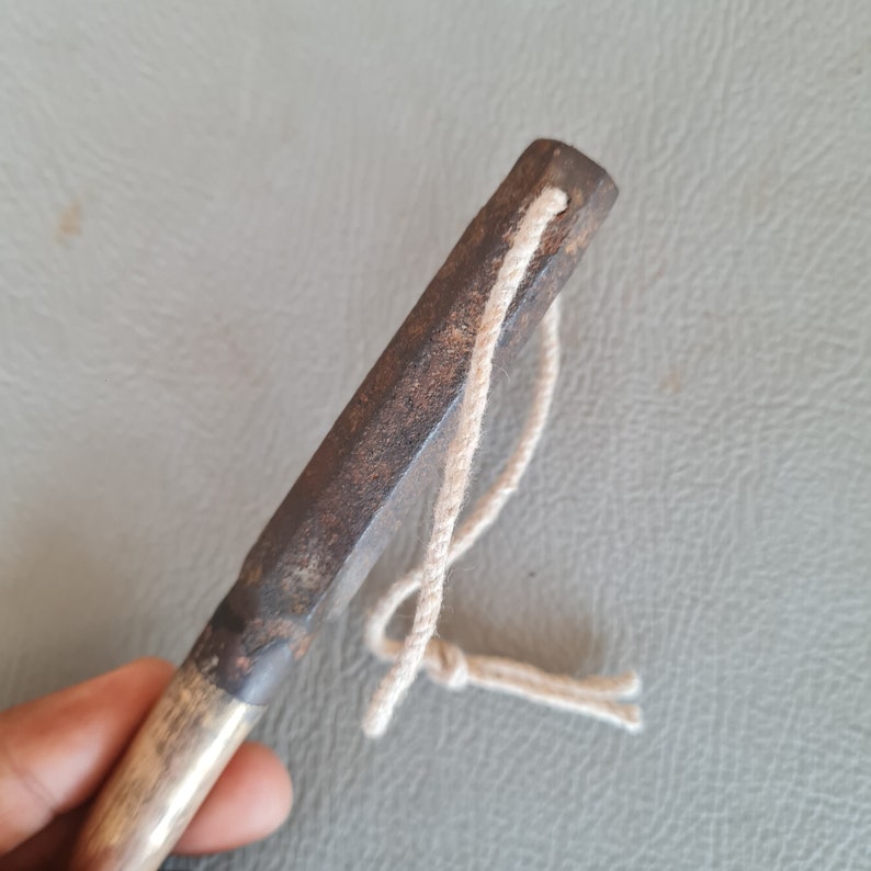 Vintage Brass Marlin Spike Rope Splicing Draw Bore Sailmaker Pricker ...